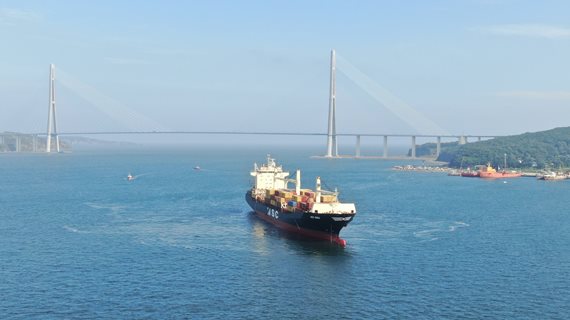 The first vessel call at the Far East of Russia | MSC