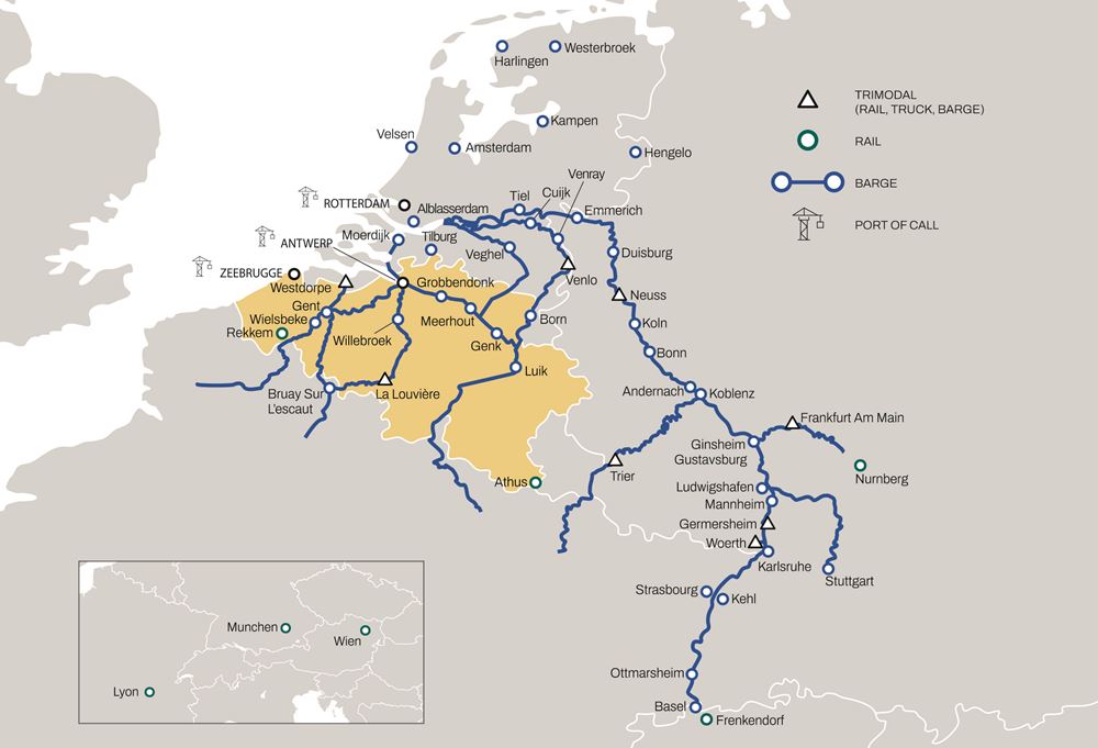 MSC Belgium's Market-Leading Intermodal Services | MSC