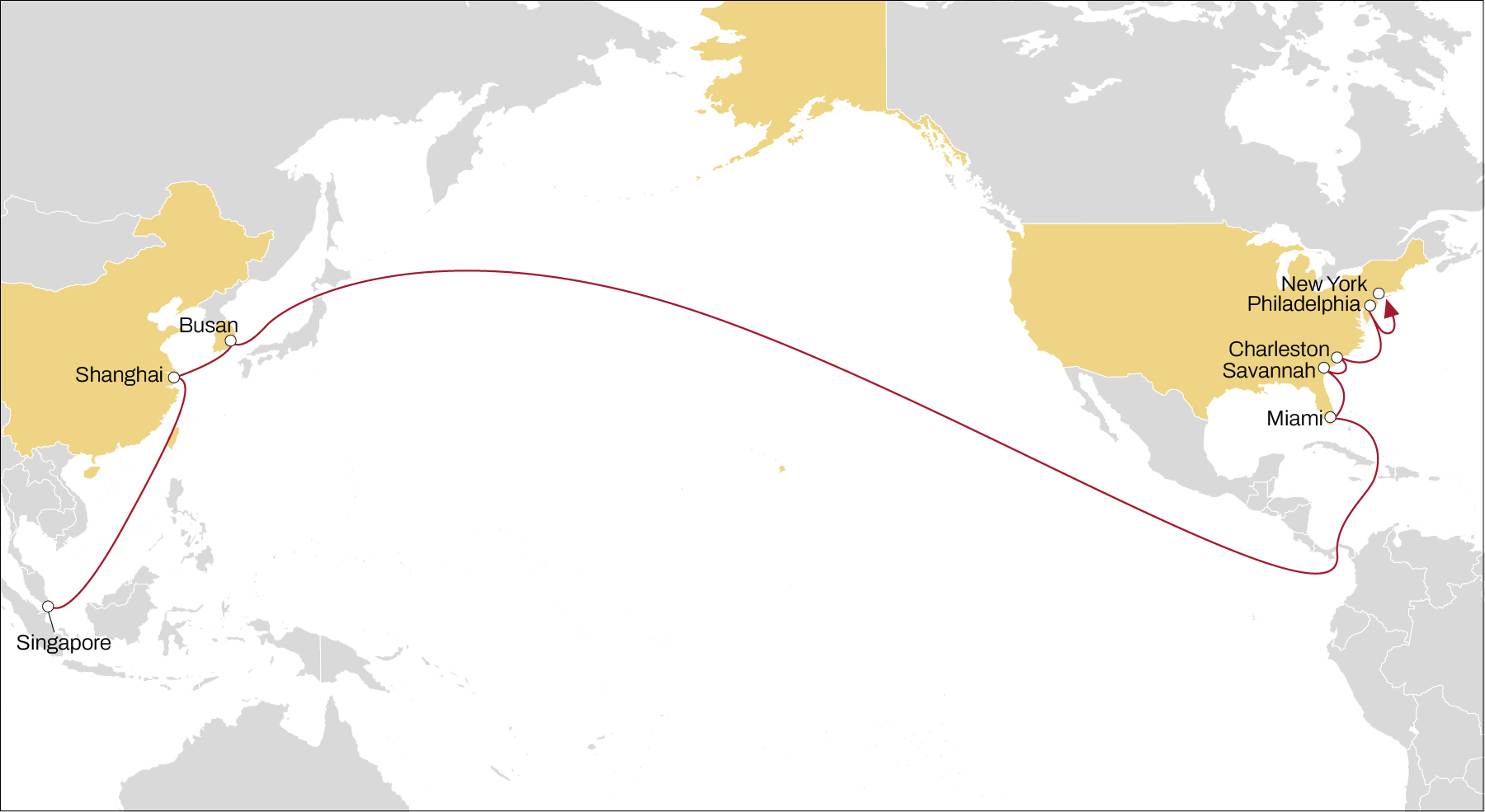 MSC Reinstates and Enhances Liberty Service from Asia to USEC | MSC