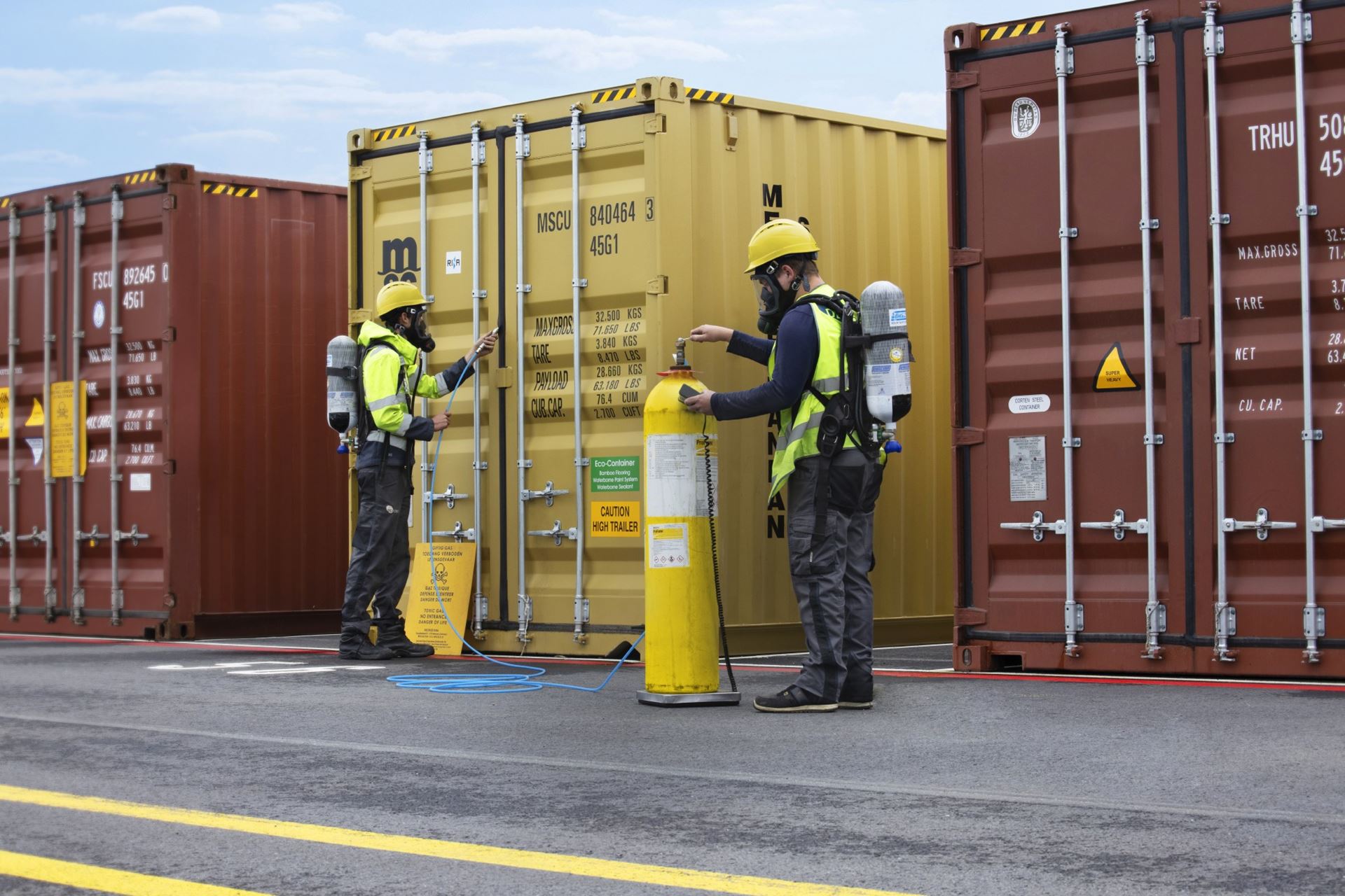 MSC's Quayside Fumigation Services | MSC
